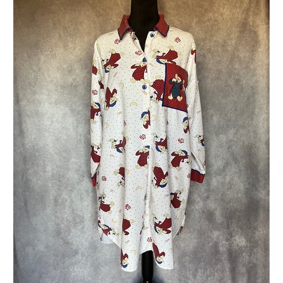 Night Gear Sleepwear | Intimates & Sleepwear | Vtg 9s Teddy Bear ...
